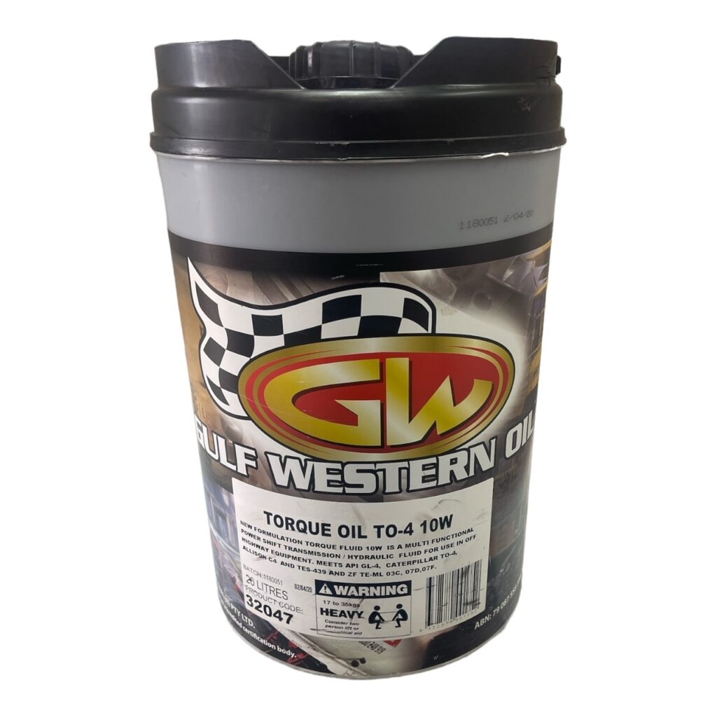 Gulf Western Torque Oil 10W 20L - Ampol Sorell Service Station