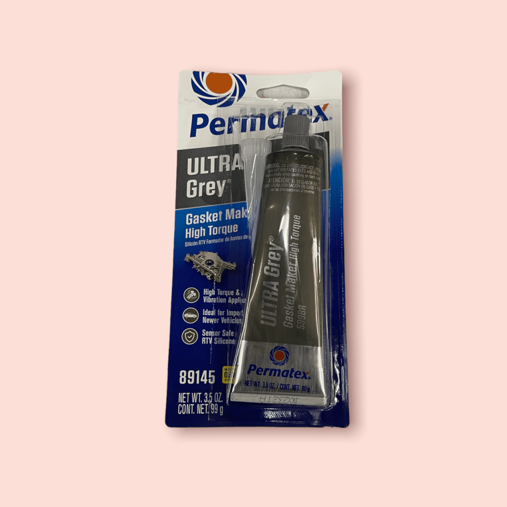 Permatex RTV Silicone Gasket Maker, Rigid High Torque - Ultra Grey, 99g ...