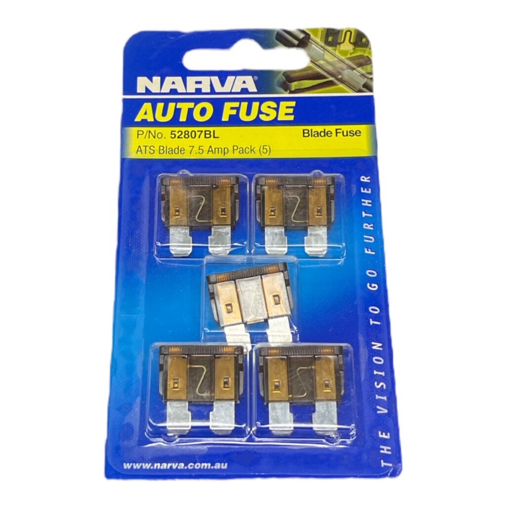 Narva 7.5 Amp Standard ATS Fuse (5) - Ampol Sorell Service Station