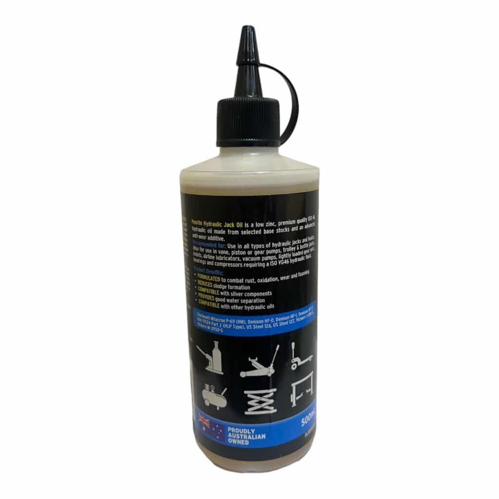 Penrite Hydraulic Jack Oil 500ml - Ampol Sorell Service Station