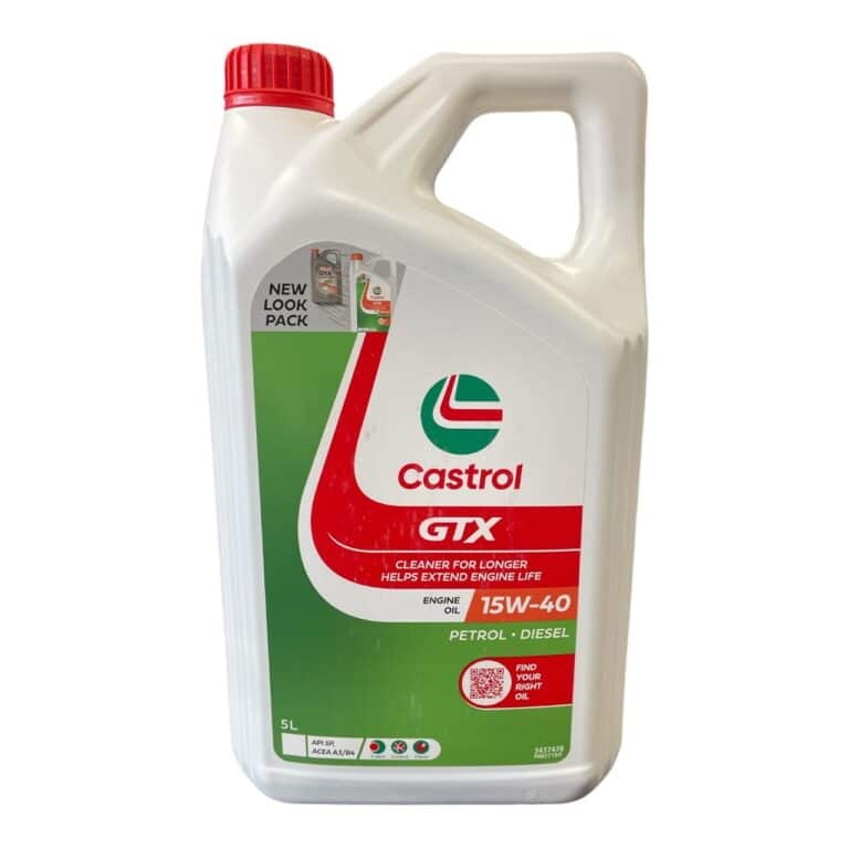 Castrol GTX 15W40 Engine Oil 5L - Ampol Sorell Service Station